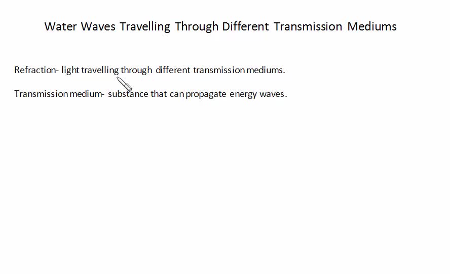 Types Of Mediums In Physics